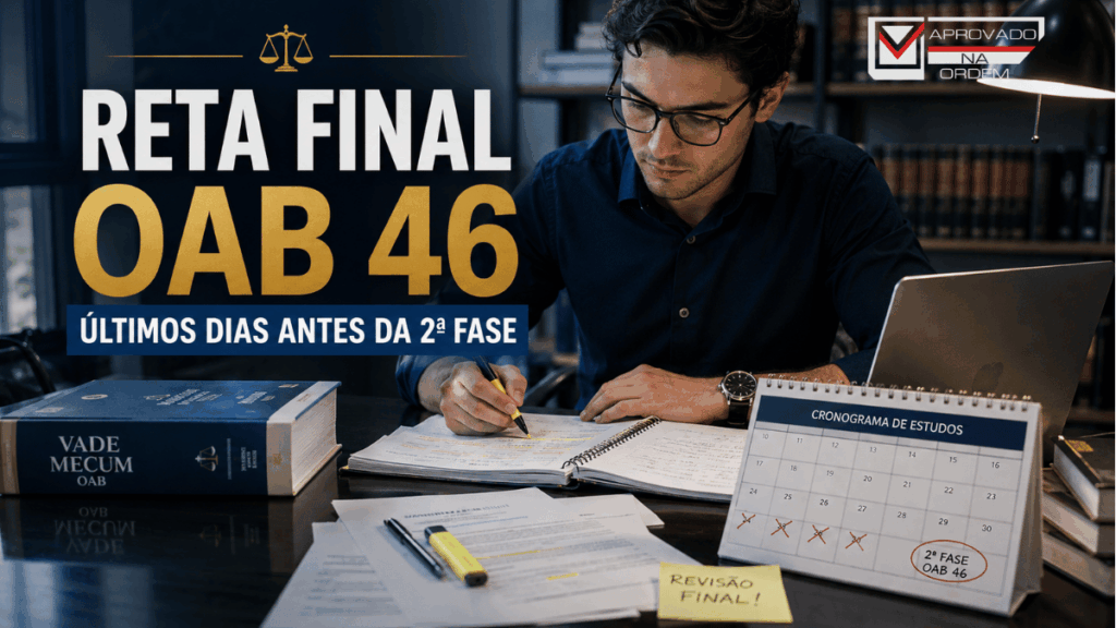 OAB 46: Como Estudar para a 2ª Fase — Guia Completo Passo a Passo ...